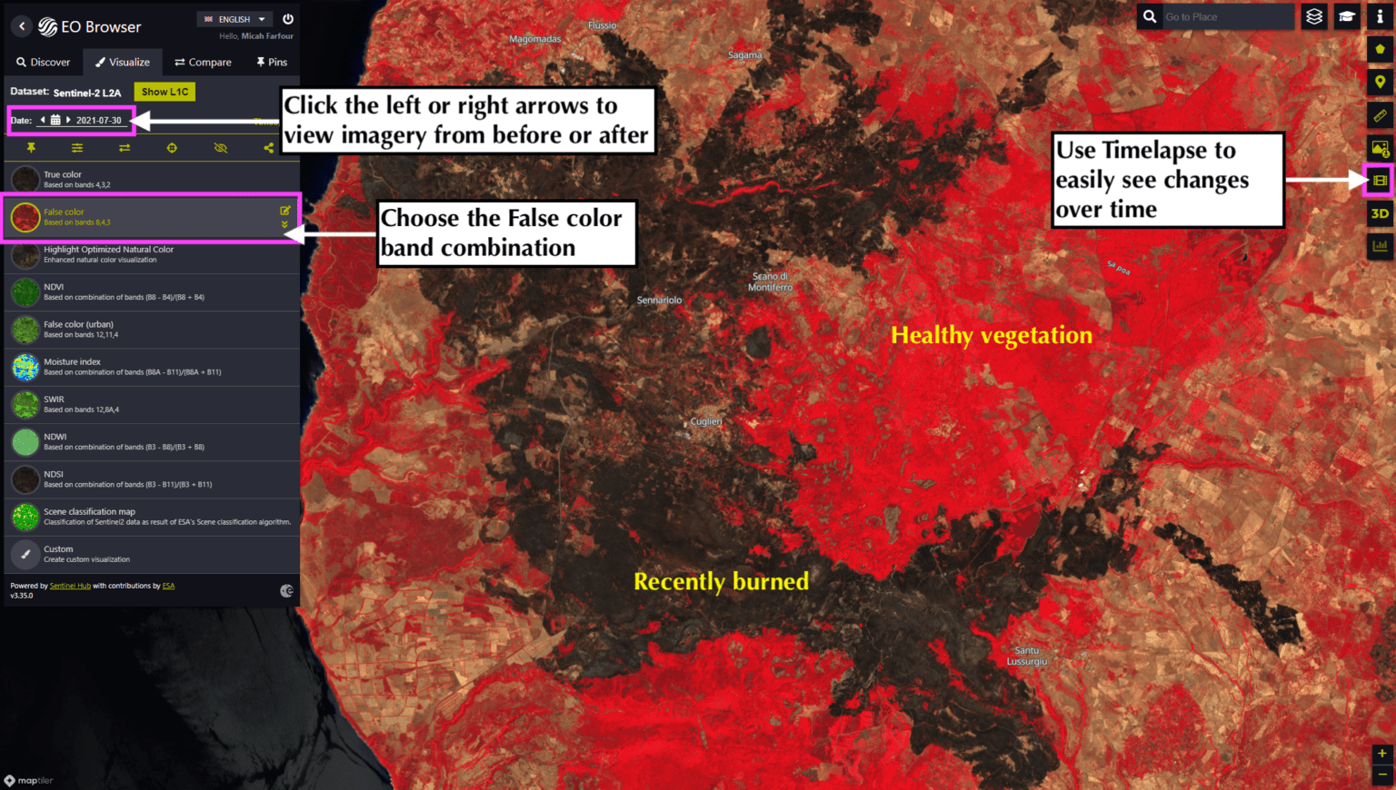Summit Series: A Beginner’s Guide to Sentinel Hub - Citizen Evidence Lab